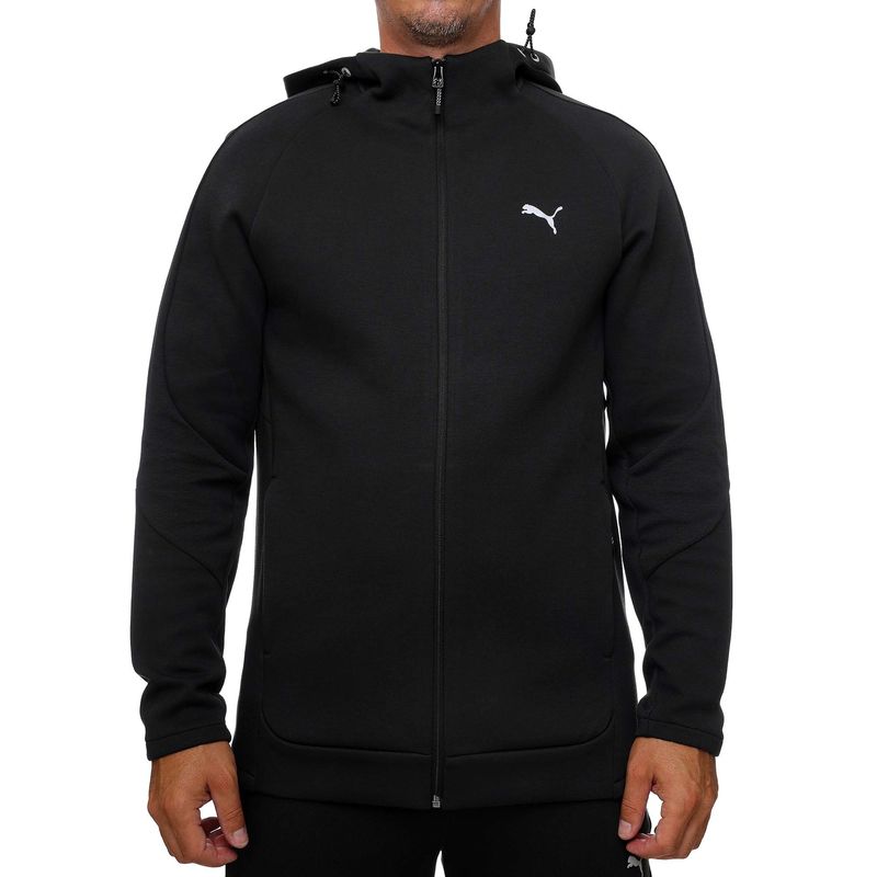 MUŠAI DUKS PUMA EVOSTRIPE FULL-ZIP HOODIE DK