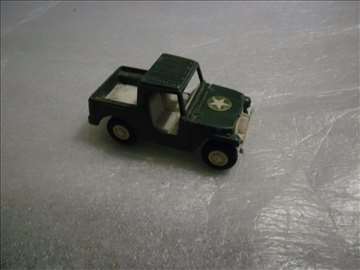 Tootsietoy Jeep 1969, made in USA, 9cm, izgreban