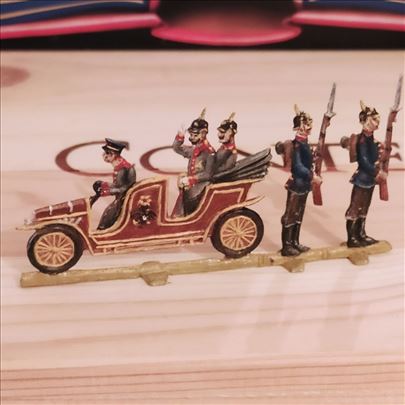 Metalne figure vojnika flat toy soldiers