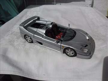 Burago Ferarri F 50, 1: 24, Italy, fali staklo