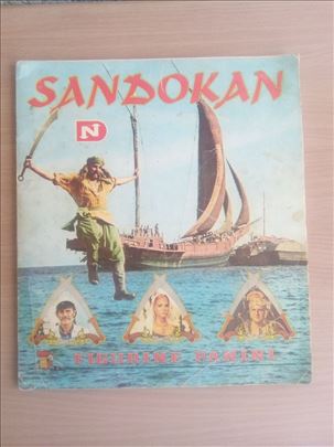 Album za sličice - Sandokan skroz PUN popunjen