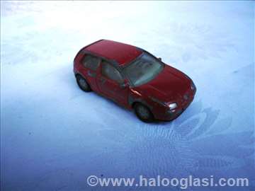 Siku VW Golf 7,5 cm.crveni