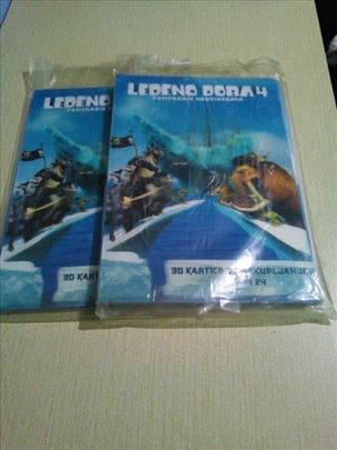 "Ledeno doba" 2 albuma+73 neotvorenih+43 sličice