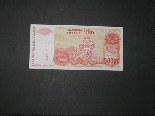 50 000 Dinara 1993