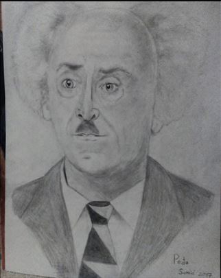 Portret Nikola Simic pencil art