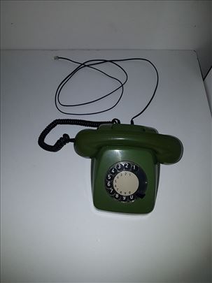 Retro zeleni kucni telefon siemens fetap za kolekc