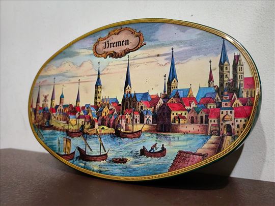 Vintage limena kutija - Bremen