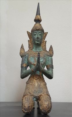 Theppanom Thai temple guard - Bronze 2.45 kg