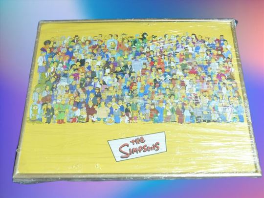 Simpsons slika u ramu velika Black Friday popust