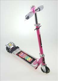 Aluminijumski trotinet Scooter, roze