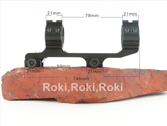 Nosač optike jednodelni
