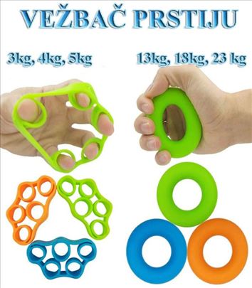 Silikonski vežbač prstiju - finger trener