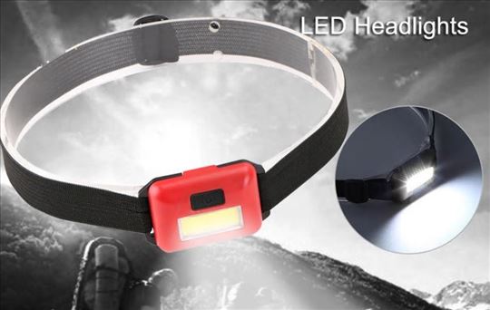 Mini Headlamp LED 3 Mode Headlamp AAA ABS Headligh