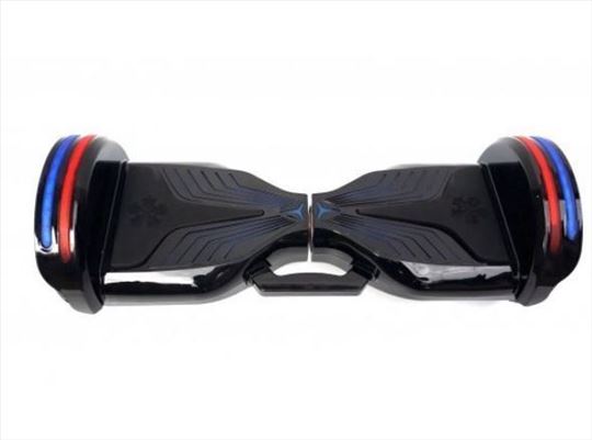 Hoverboard sa ruckom – elektricni skuter 8′ – crni