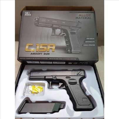 Pistolj za Airsoft C15A Glok Full Metal