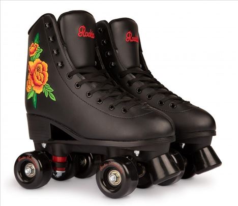 Rolšue Rookie Rollerskates Rosa Black