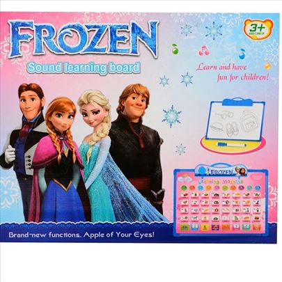 Frozen edukativna muzicka tabla za decu