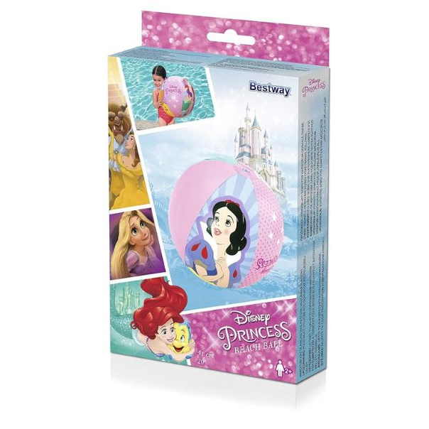 BESTWAY Lopta za plažu princess 51cm