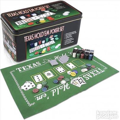 Poker Texas hold em poker set