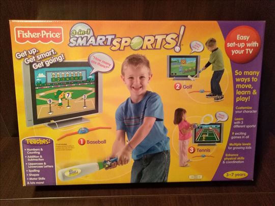 Fisher Price Smart Sports, 3-in-1 (neotpakovano)