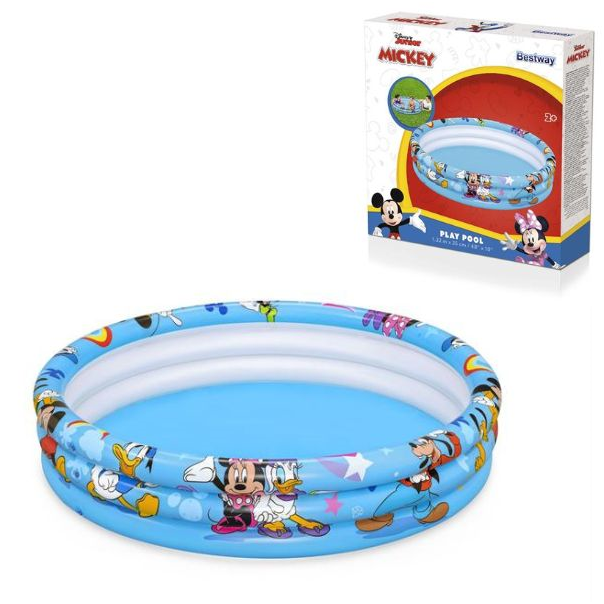 BESTWAY Dečiji bazen mickey mouse i drugari 140l 122*25