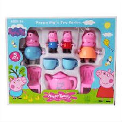 Pepa Prase set cajanka novo Pepa Pig family akcija