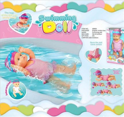 Lutka beba koja pliva – Swimming doll