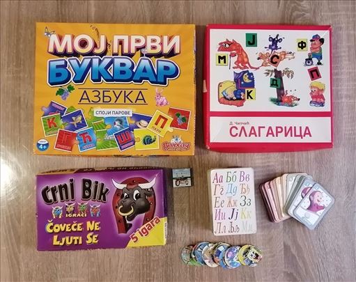 Edukativni set za mlađu decu i predškolce