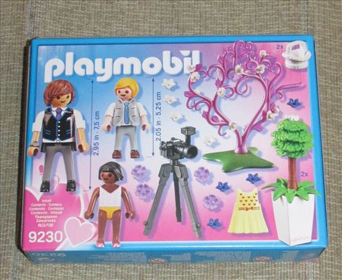 Playmobil city life - deca i fotograf