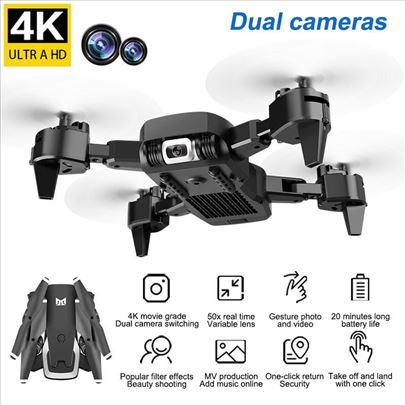 Dron 4k wifi sa dve kamere hd 2.4ghz