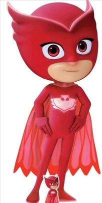 Pj masks Pj Owlette sova crveni kostim za decu