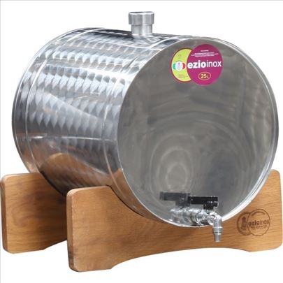 Inox bure za piće - ležeće 25, 35, 45L Ezio inox