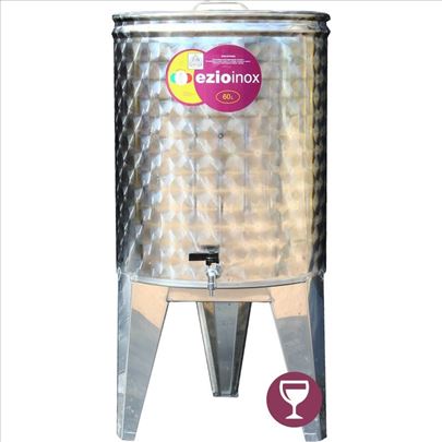 Bure za vino i rakijju Inox 60L Ezio Inox