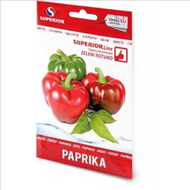 Paprika zeleni rotund seme