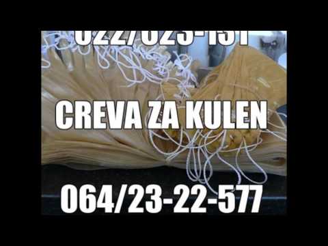 Creva za kulen i čajnu kalibrisana Prirodna