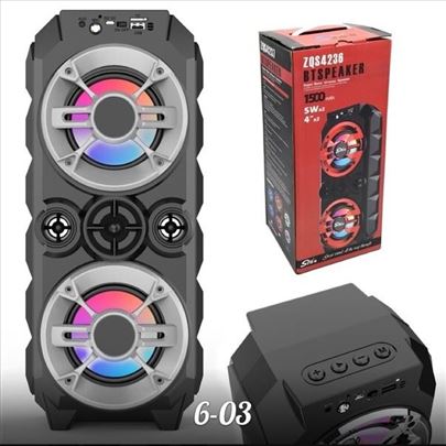 Bluetooth karaoke zvučnik 16w zqs 4237