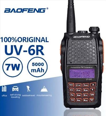 Radio stanica Baofeng UVR 6 novo 7W