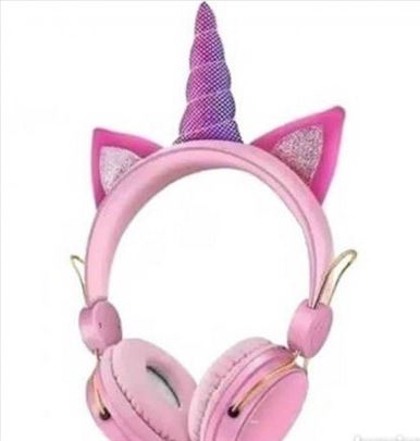 Dečije unicorn slušalice-Slušalice bluetooth kids