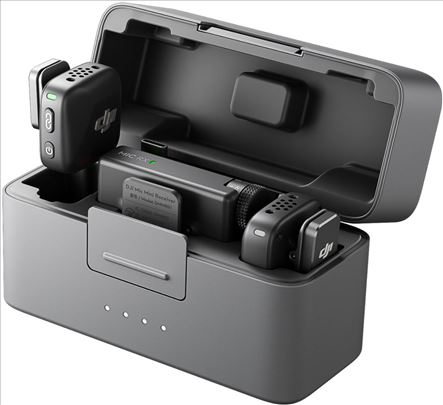 DJI Mic Mini 2TX + 1RX + Charging Case Novo