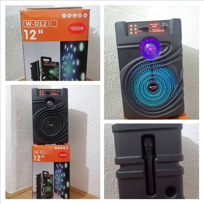 Veliki bluetooth karaoke zvučnik W-T12