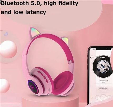 Odlične bluetooth slušalice sa Led svetlom