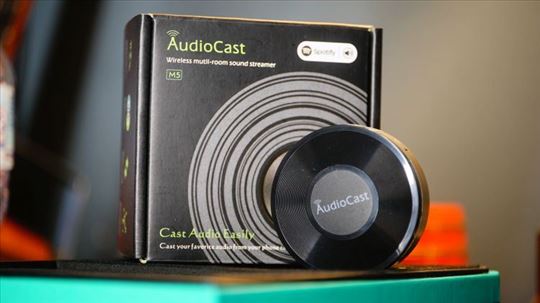 AudioCast (M5) - WiFi Audio Streamer i Receiver