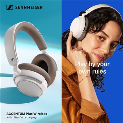 Sennheiser Accentum Plus Headphones White Wireless