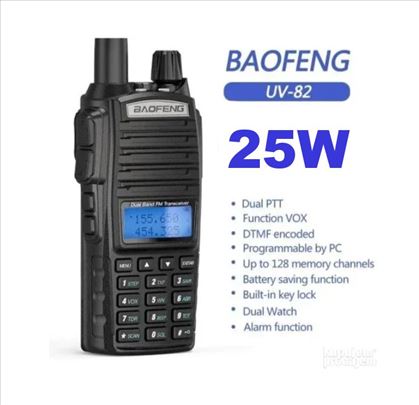 BAOFENG UV82 plus Dual Band 15W Radio stanica