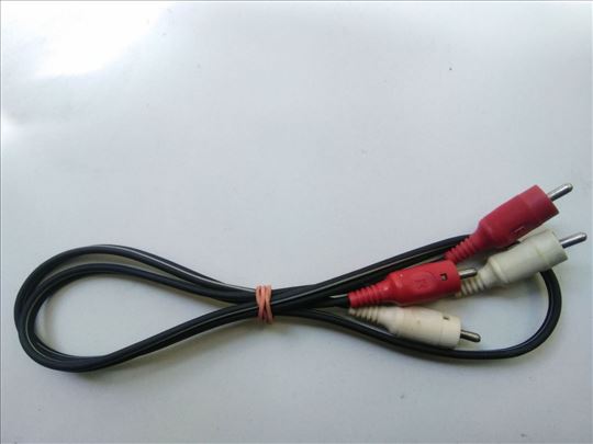 Kabel audio stereo 2 x RCA muški na 2 x RCA muški,