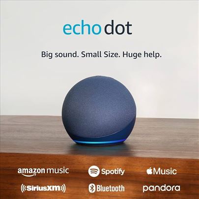 Amazon Echo Dot 5th Gen With Alexa Deep Sea Blue