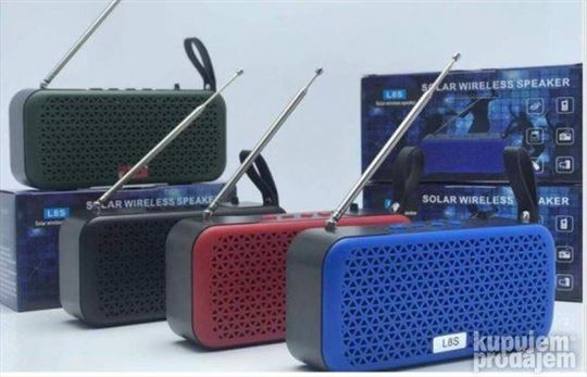 Solarni Bluetooth Zvučnik novo Wireless akcija