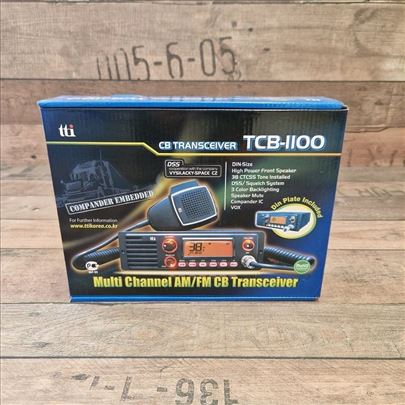 TTI TCB-1100 Višekanalni 12 V AM/FM CB radio