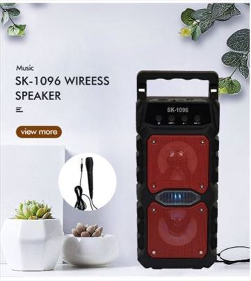 Zvučnik bluetooth karaoke SK 1096+mikrofon