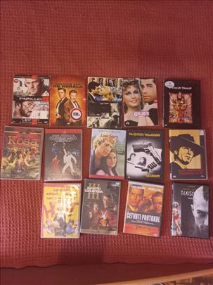 Lot dvd filmovi-Bulit,Psiho, Ptice